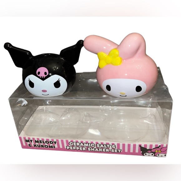 Sanrio | Kitchen | Sanrio Kawaii My Melody Kuromi Ceramic Salt And ...